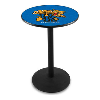 Holland L214 University of Kentucky Cat 36x28" Pub Table - Black ...