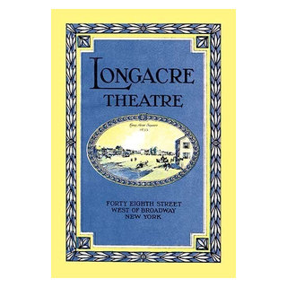Longacre Theatre, 12" x 18" - Traditional - Prints And Posters - by ...