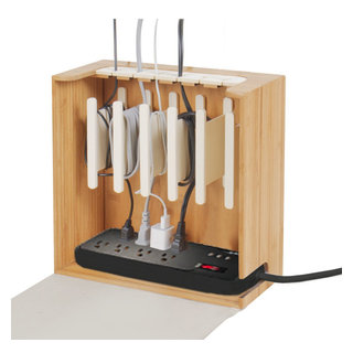 Cord Corral Cable and Cord Organizer - Contemporary - Cable Management ...