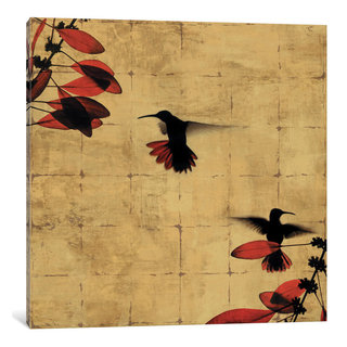 "Colibri I" by Chris Donovan, Canvas Print, 12x12x1.5" - Contemporary ...