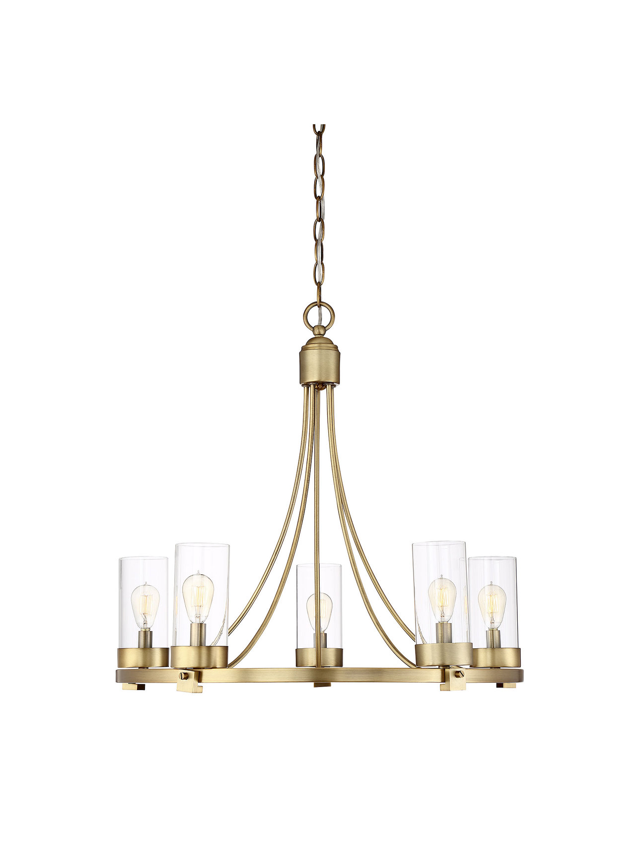 Beautiful Things Lighting Ragusa 5 Light Chandelier 41820 ...