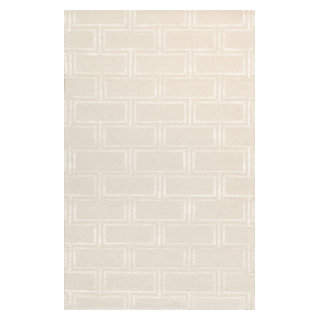 Pasargad Home Edgy Collection Bamboo Silk & Wool Area Rug 9'9"x13'9 ...