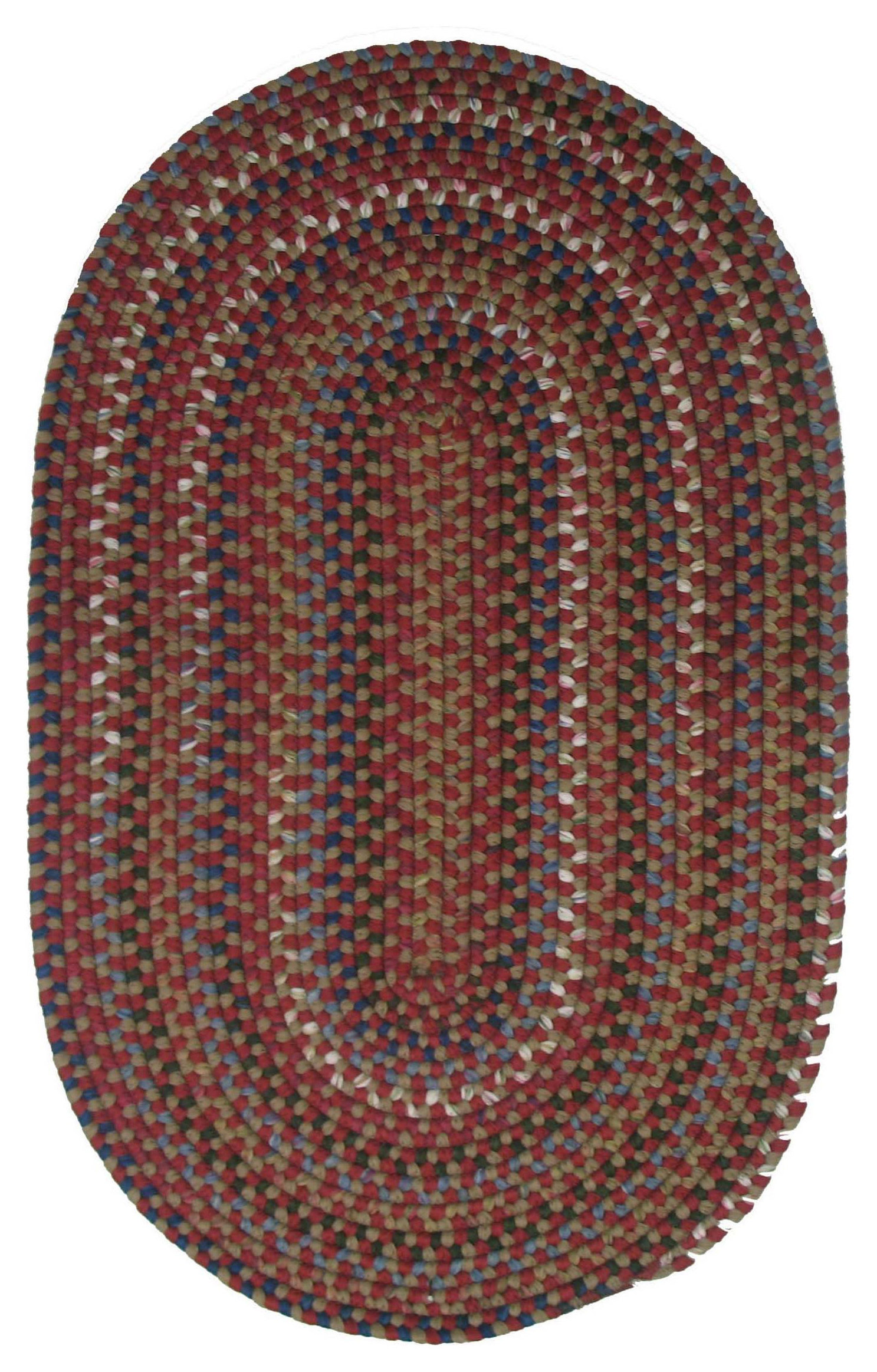 Colonial Mills Wayland Oval Braided Rug, 3X5 - Contemporary - Area Rugs ...