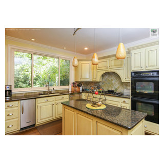 Huge New Sliding Window in Beautiful Kitchen - Renewal by Andersen ...