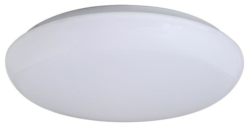 Emily LED Ceiling Fixture, 14" - Transitional - Flush-mount Ceiling ...