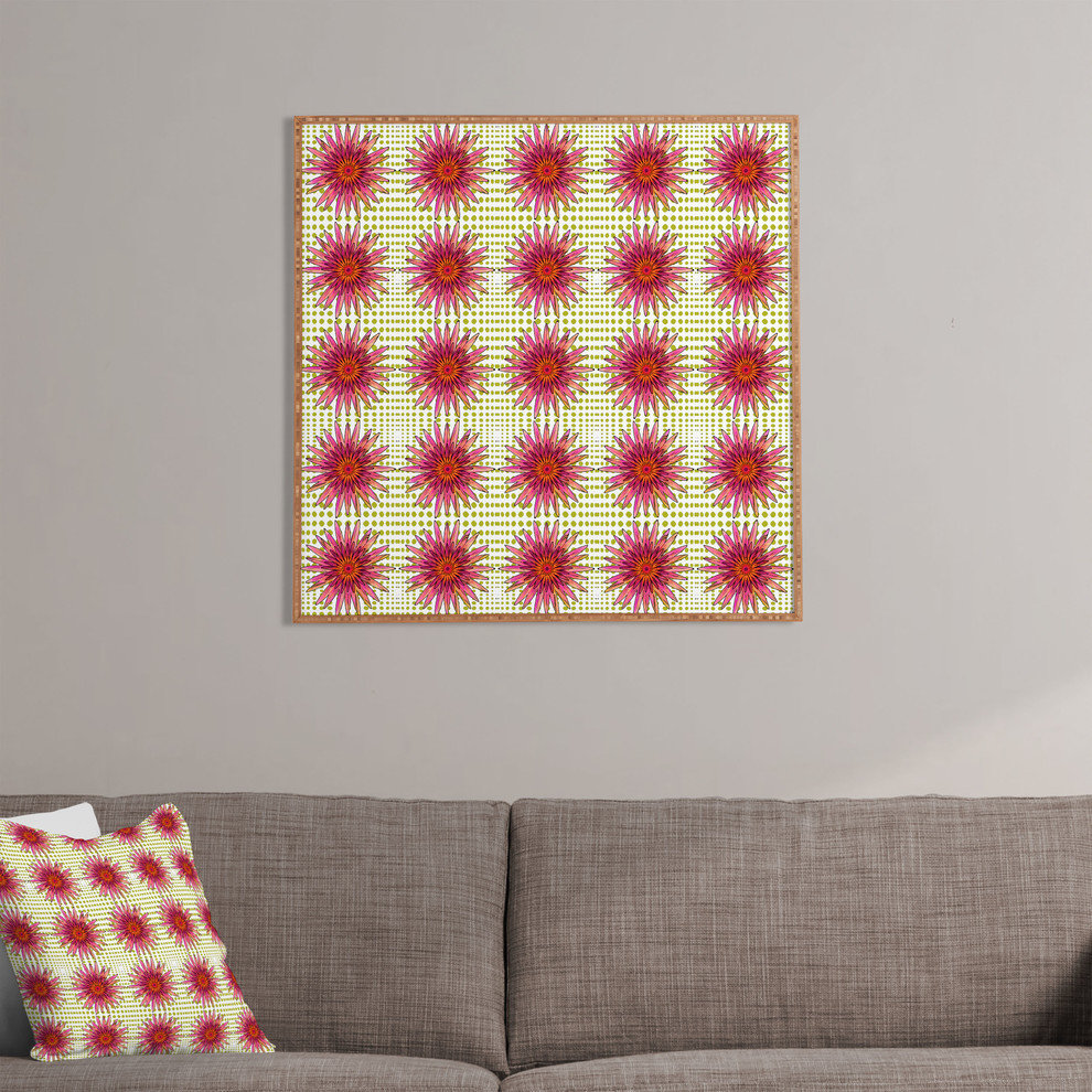 Deny Designs Ingrid Padilla Pretty Pinkies Framed Wall Art, 30x30x1 ...