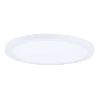 White LED Flush Mount from the Wafer Collection, 15.000 - Modern ...