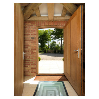 An oak frame country home in Kent - Farmhouse - Exterior - Kent - by ...
