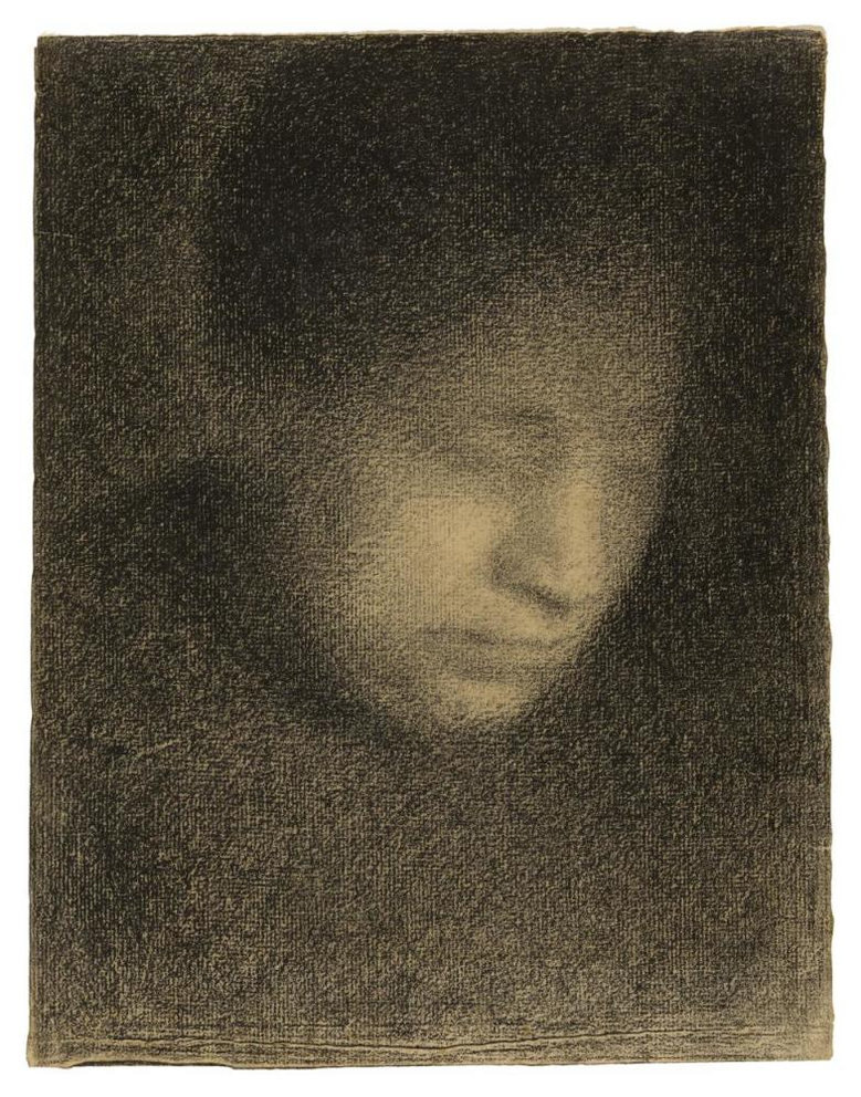 "Madame Seurat, the Artists Mother (Madame Seurat, mere)" Paper Art, 38 ...