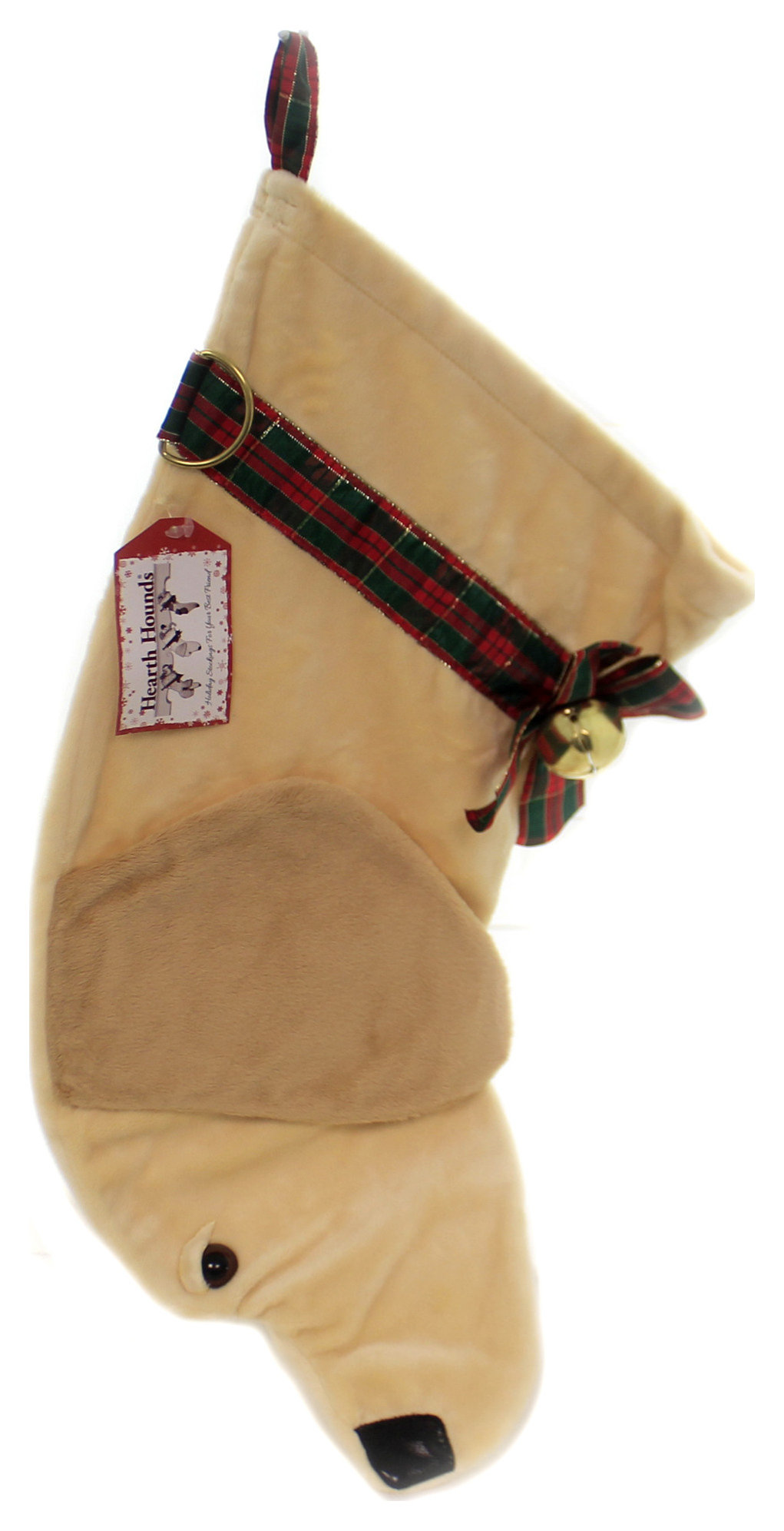 Christmas YELLOW LABRADOR STOCKING Fabric Dog Puppy Best Friend Hh01 ...