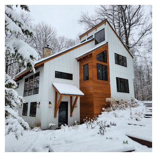 Mountain Modern - Lakeshore, MN Home - Modern - Exterior - Minneapolis ...