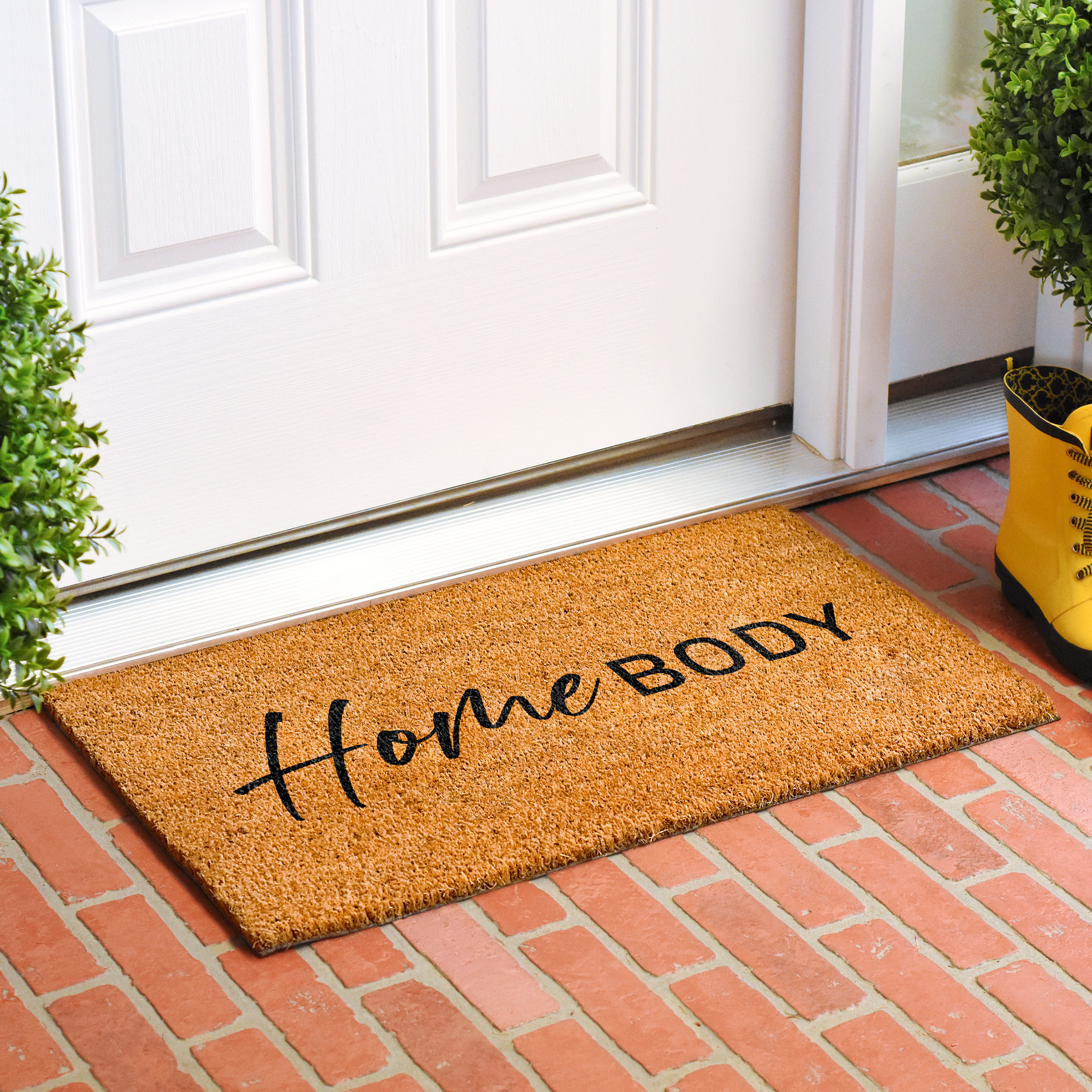 Calloway Mills Home Body Doormat, 12"x24" - Contemporary - Doormats ...