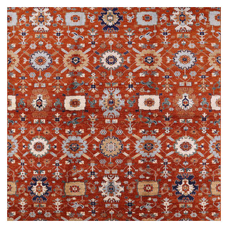 Ahgly Company Indoor Rectangle Mid-Century Modern Area Rugs, 5' x 7', 5 ...