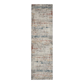 Nourison Rustic Textures Painterly Abstract Area Rug, 8' Runner ...