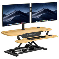 VersaDesk® PowerPro® Electric Height Adjustable Standing Desk Converter ...