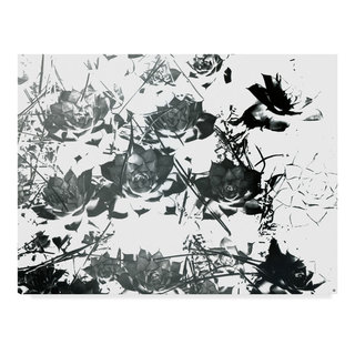 Audrey 'Hen And Chick Band' Canvas Art, 18"x24" - Contemporary - Prints ...