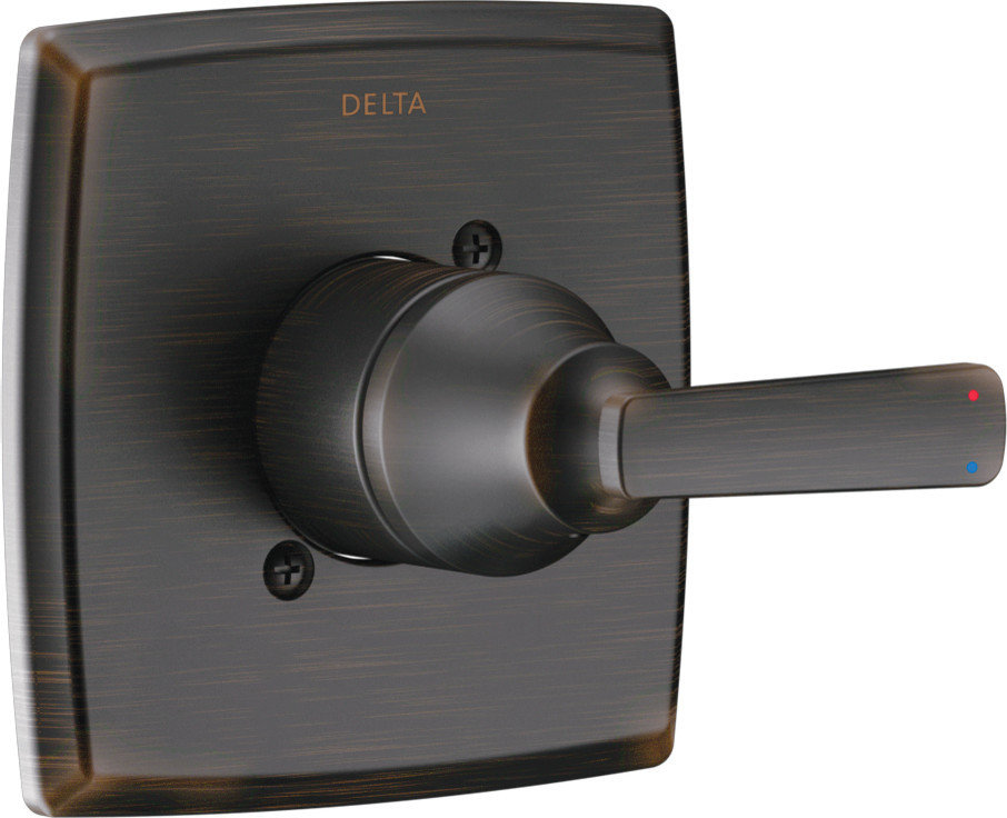 Delta Single Lever Handle Valve Trim - Contemporary - Tub And Shower ...