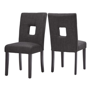 Chandler Keyhole Back Dining Chair, Set of 2 - Transitional - Dining ...