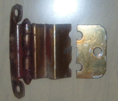 Vintage cabinet hinge cracked. Is this replacement compatible? | Houzz ...