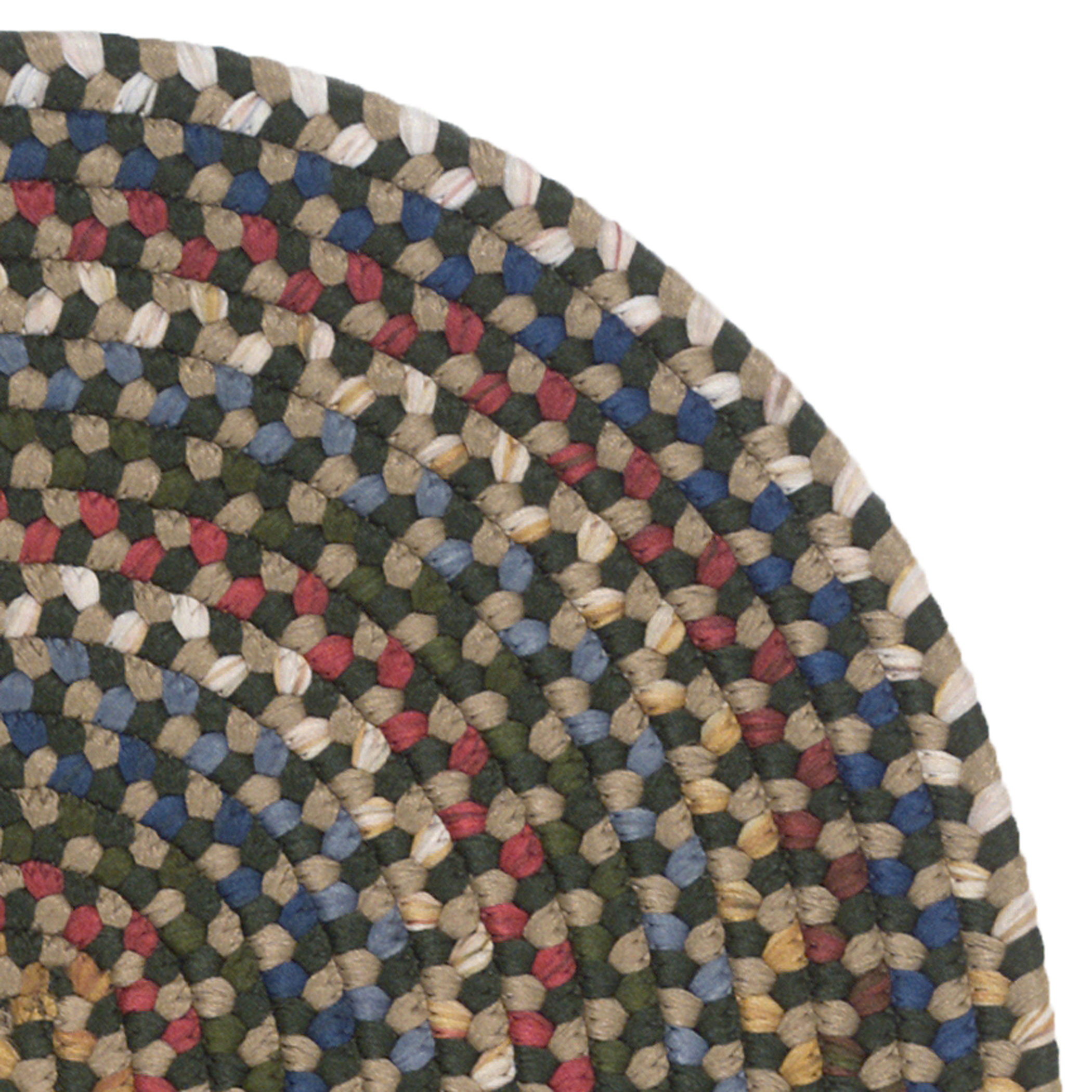 Colonial Mills Wayland Runner Braided Rug, 2X12 - Contemporary - Hall ...