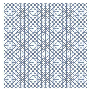 Lisbeth Blue Geometric Lattice Wallpaper, Sample - Contemporary ...