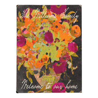 Welcome - Wall Decor by Lisa Weedn, 9"x12" - Contemporary - Novelty ...