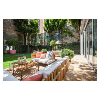 Aménagement d'une terrasse et d'un jardin à Neuilly Sur Seine - Moderne ...