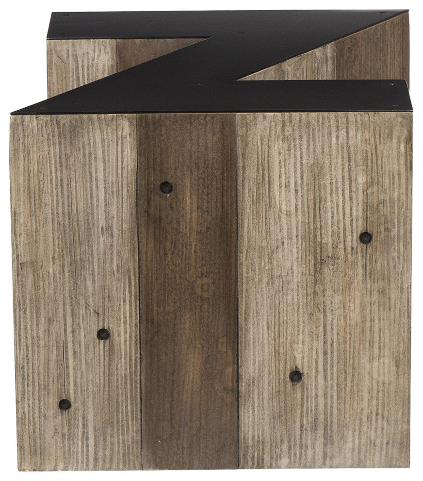 Z Letter Side table - Industrial - Side Tables And End Tables - by AED ...