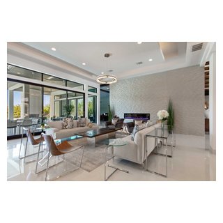 The Dominion Modern Custom home - Modern - Games Room - Austin - by ...