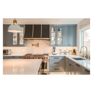 MODERN FRENCH RIVIERA FEEL KITCHEN RENOVATION BY TALHA GURSOY - French ...