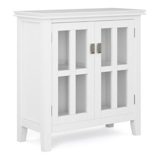 Artisan Solid Wood Low Storage Cabinet - Transitional - Storage ...