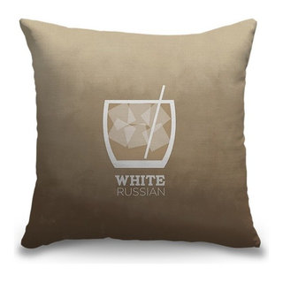 "White Russian" Pillow, 20" x 20" - Contemporary - Decorative Pillows ...