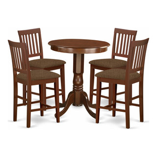 3 Pc Pub Table Set -Pub Table And 2 Dining Chairs - Traditional ...