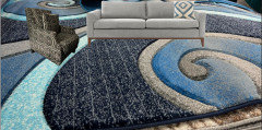 Very busy area rug