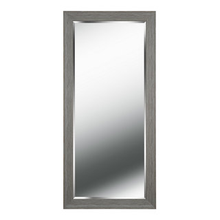 Kenroy 60377GRY Floor Mirror, Jerry Collection, Grey Finish - Farmhouse ...