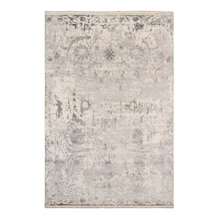 Amer Rugs Rhapsody RHP-2 White Ivory Ivory/white Hand-knotted Area Rugs ...