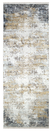 Surya Solar SOR-2302 2'x3' Rug, Medium Gray/Taupe/Bright Yellow/White ...