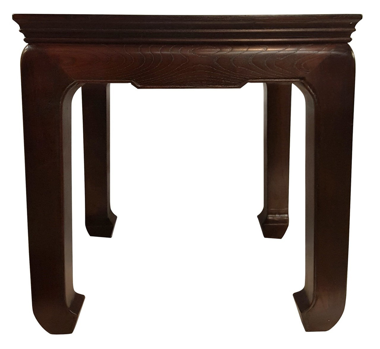 Chinese End Table Solid Elm Ming Design 24" - Asian - Side Tables And ...