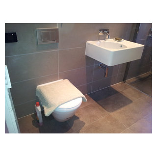 Concealed cistern and floating wash hand basin - Contemporary - Phoenix ...