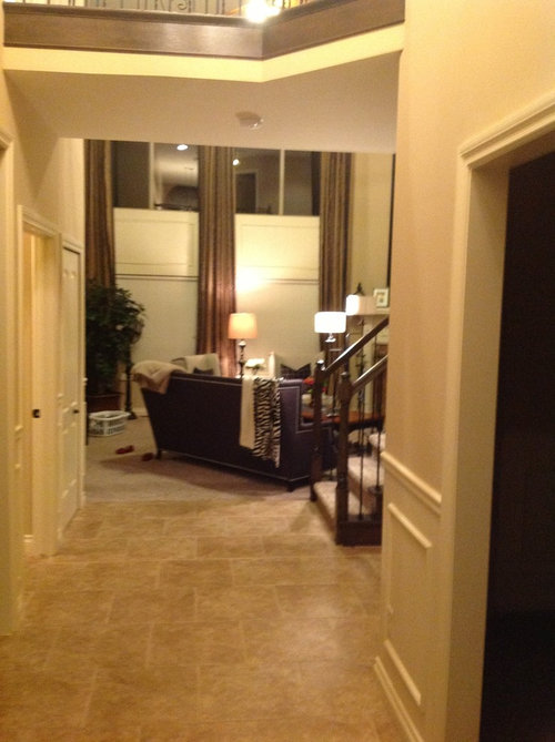 Hallway and Living room open concept ideas?