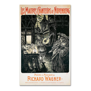 'The Mastersingers of Nuremberg' Canvas Art by Richard Wagner, 16" x 24 ...