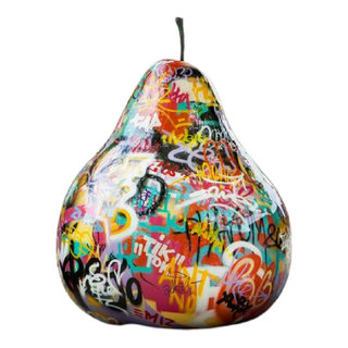 Pear Ceramic Sculpture | Andrew Martin Graffiti, 47" X 59 ...