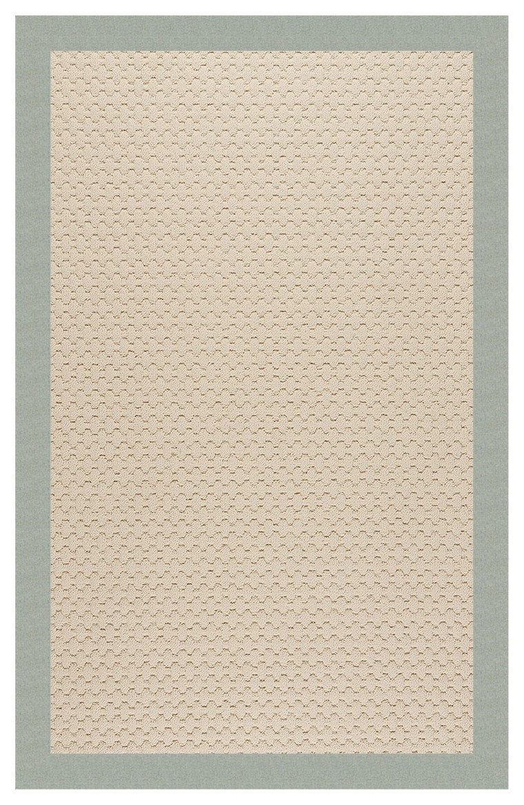 Zoe-Sugar Mountain Machine Tufted Rectangle Rug, Marine Blue, 4'x6 ...