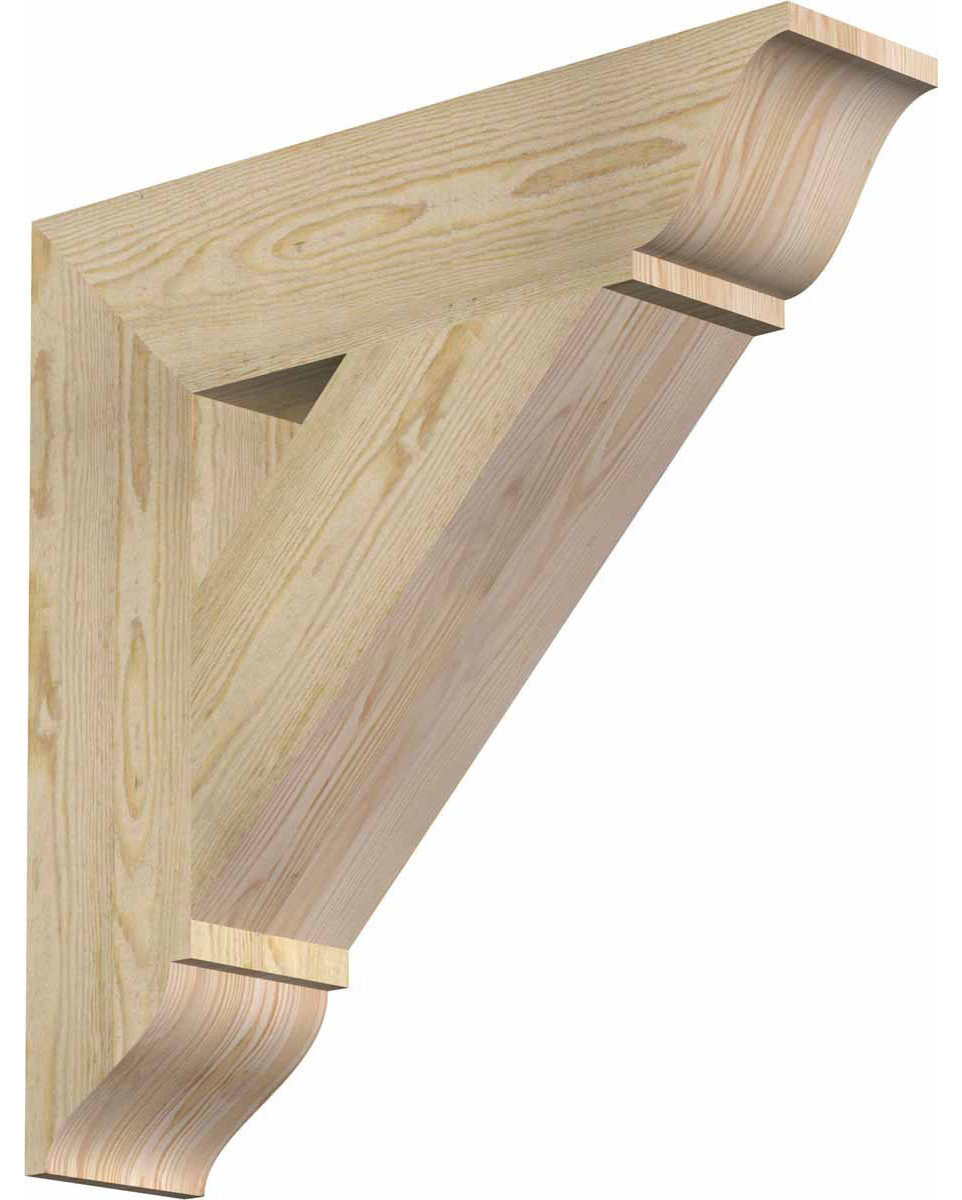 Traditional Traditional Bracket, 26"D x 26"H - Traditional - Corbels ...