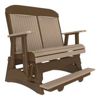 Poly Classic Glider, 4 Foot - Transitional - Outdoor Gliders - by ...