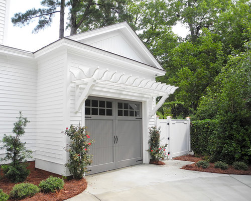 Trellis Over Garage Design Ideas & Remodel Pictures | Houzz