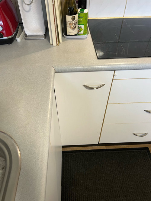 kitchen bench top - paint colour | Houzz AU