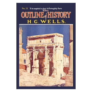 The Outline of History by HG Wells, No. 11: Empire, 12" x 18 ...