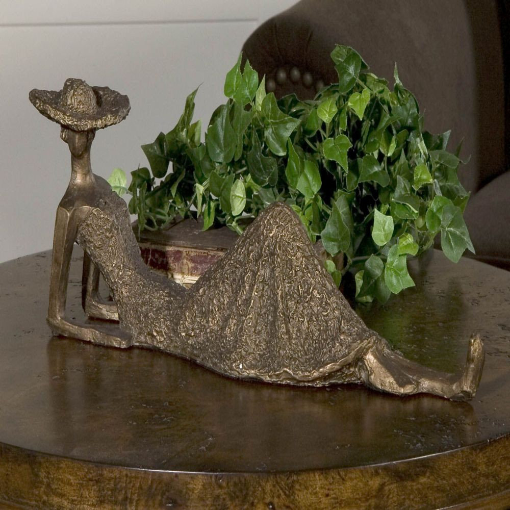 Uttermost Summer Days 17x6" Sculpture, Antique Bronze - Contemporary ...