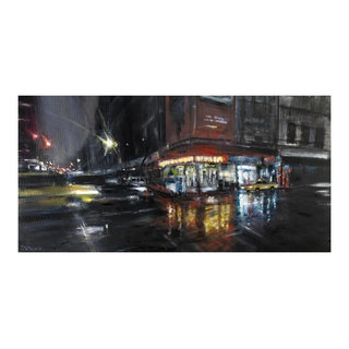 "Harlem Street" Digital Paper Print by Paolo Ottone, 26"x14", 20"x38 ...